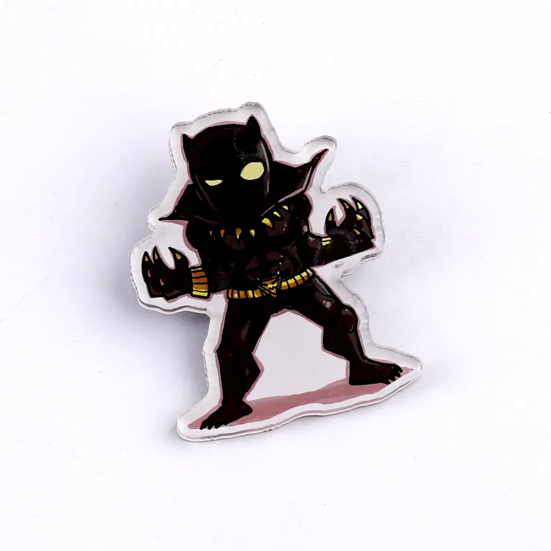 Pin Black Panther [1] – Microbus store