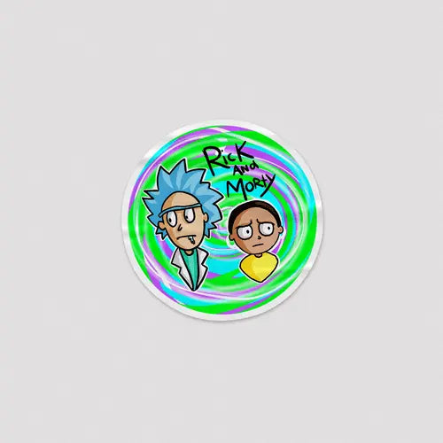 Sticker Rick and Morty [1] – Microbus store