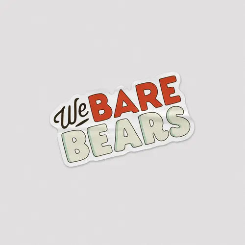 Sticker We Bare Bears [4] – Microbus store
