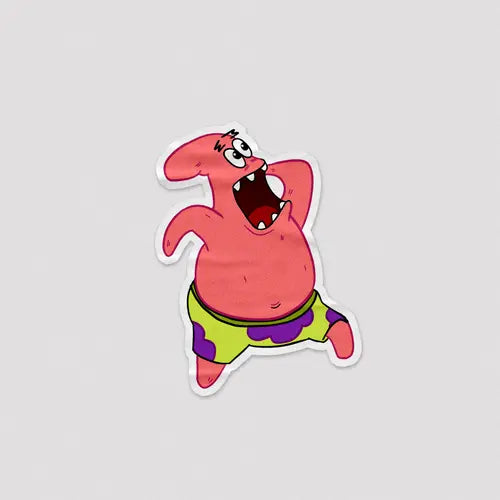 Sticker Patrick Star [2] – Microbus store